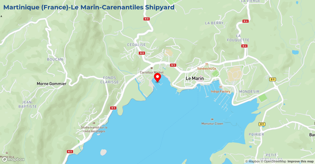 3397 - Theft in Martinique (France) - Le Marin - Carenantiles Shipyard ...